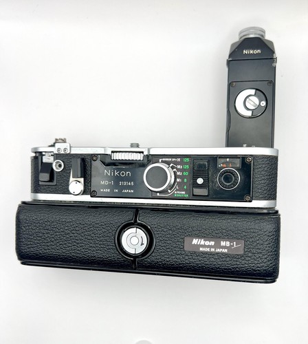 NIKON MD-1 MOTOR DRIVE + MB-1 BATTERY PACK IN VERY FINE CONDITION. | eBay