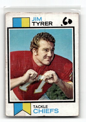 1973 Topps - Jim Tyrer #233 FOOTBALL NFL | eBay
