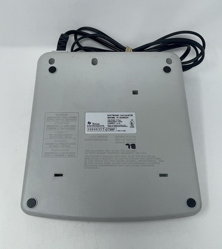 Texas Instruments TI-5045 SV 2-Color Super View Electronic Calculator ...