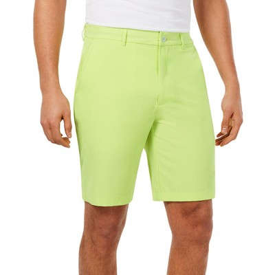 Attack Life by Greg Norman Mens Fuego Green Workout Shorts Athletic 42 ...