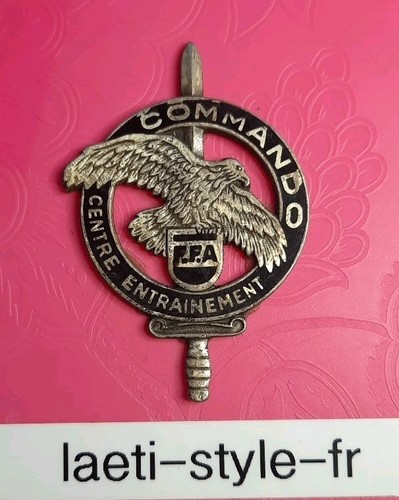 P94301 Insigne De Béret Commando Centre Entraînement FFA Sans Attache Militaria | eBay