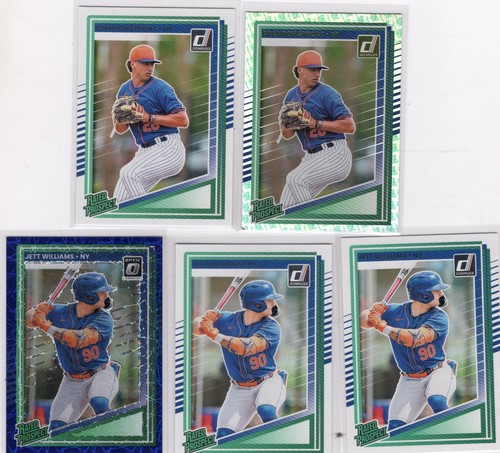 (2) BRANDON SPROAT & (3) JETT WILLIAMS 2025 Panini-Donruss RATED ...