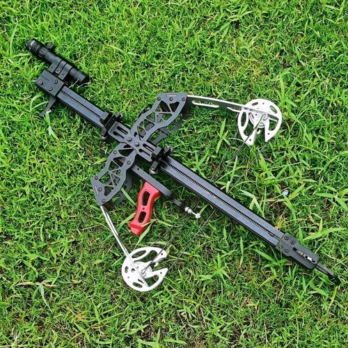 Full Metal Repeating Compound Bow Rapid 40 Balls Automatic Self Loading ...