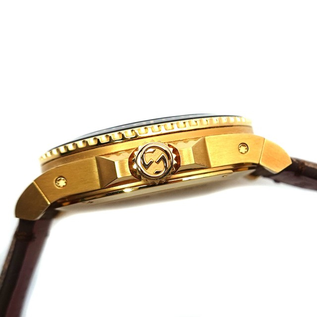 Gucci GUCCI Gucci Dive Doraemon Women YA136335 SS PVD TO5735 for sale ...