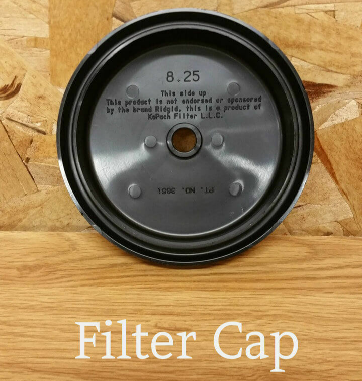 Replacement Shop Vac Filter Cap Ridgid Craftsman 5+ 6 8 12 16 Gallon ...