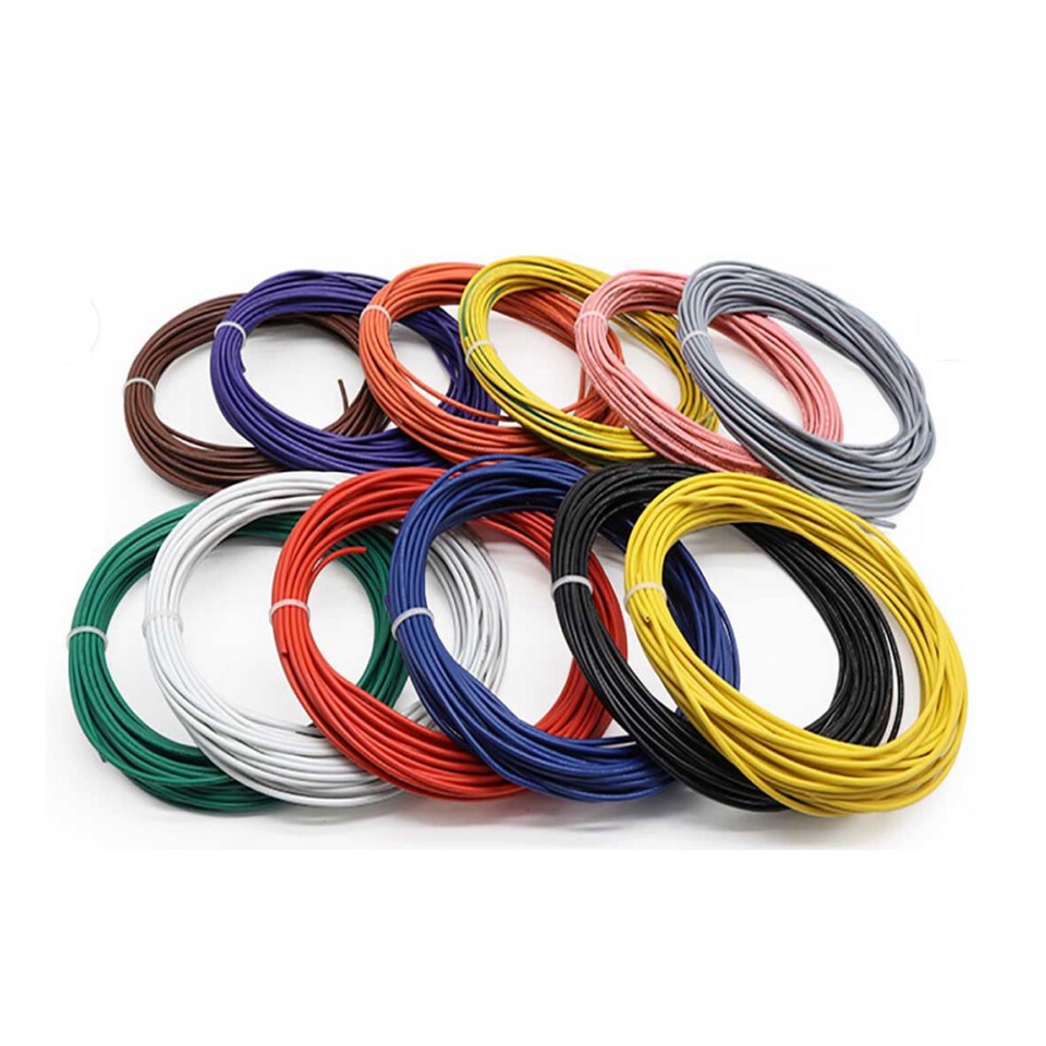 PVC Single Core Stranded Cable18~26AWG Core Tinned Copper Equipment ...