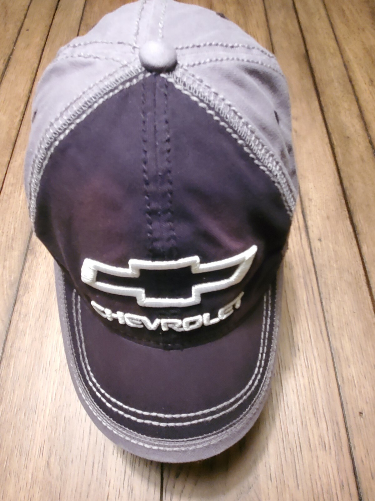 General Motors - Chevrolet Baseball Hat - Official Product Black/Gray ...