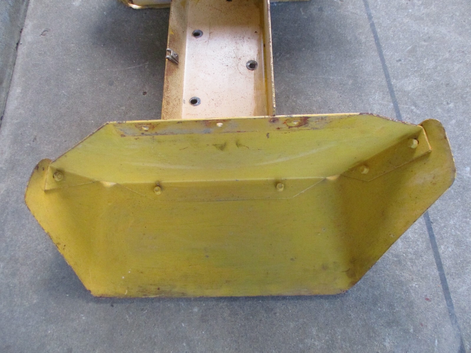 J.I. Case 120 Garden Tractor Fender Tool Box Lid | eBay