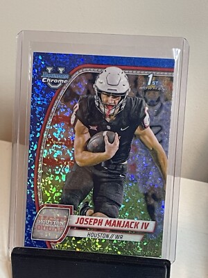 2024 Bowman Chrome U BLUE MINI DIAMOND Joseph Manjack IV #131 /175 | eBay