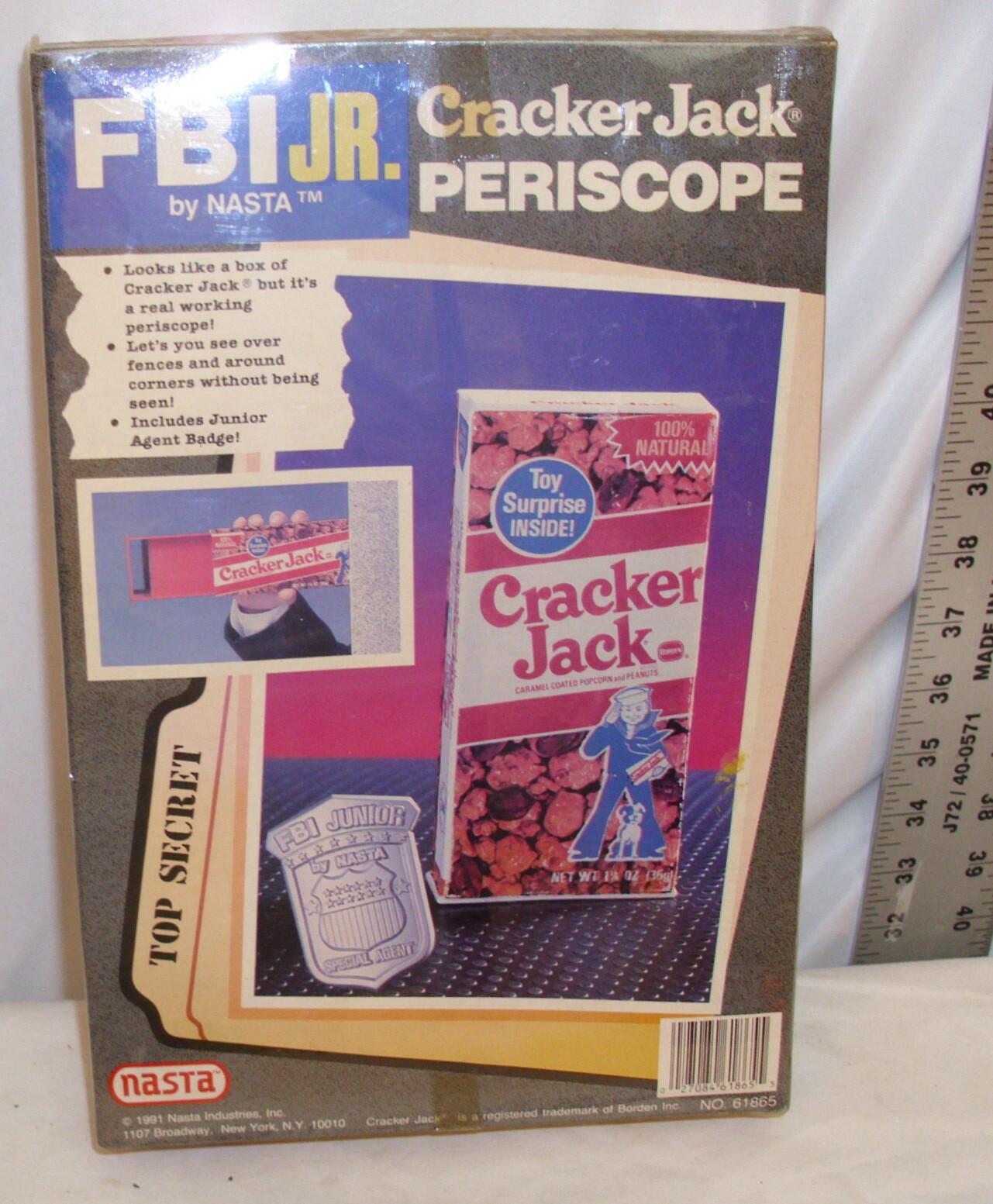 FBI JR. NASTA CRACKER JACK PERISCOPE SPY TOY SET NEW SEALED IN BOX | eBay