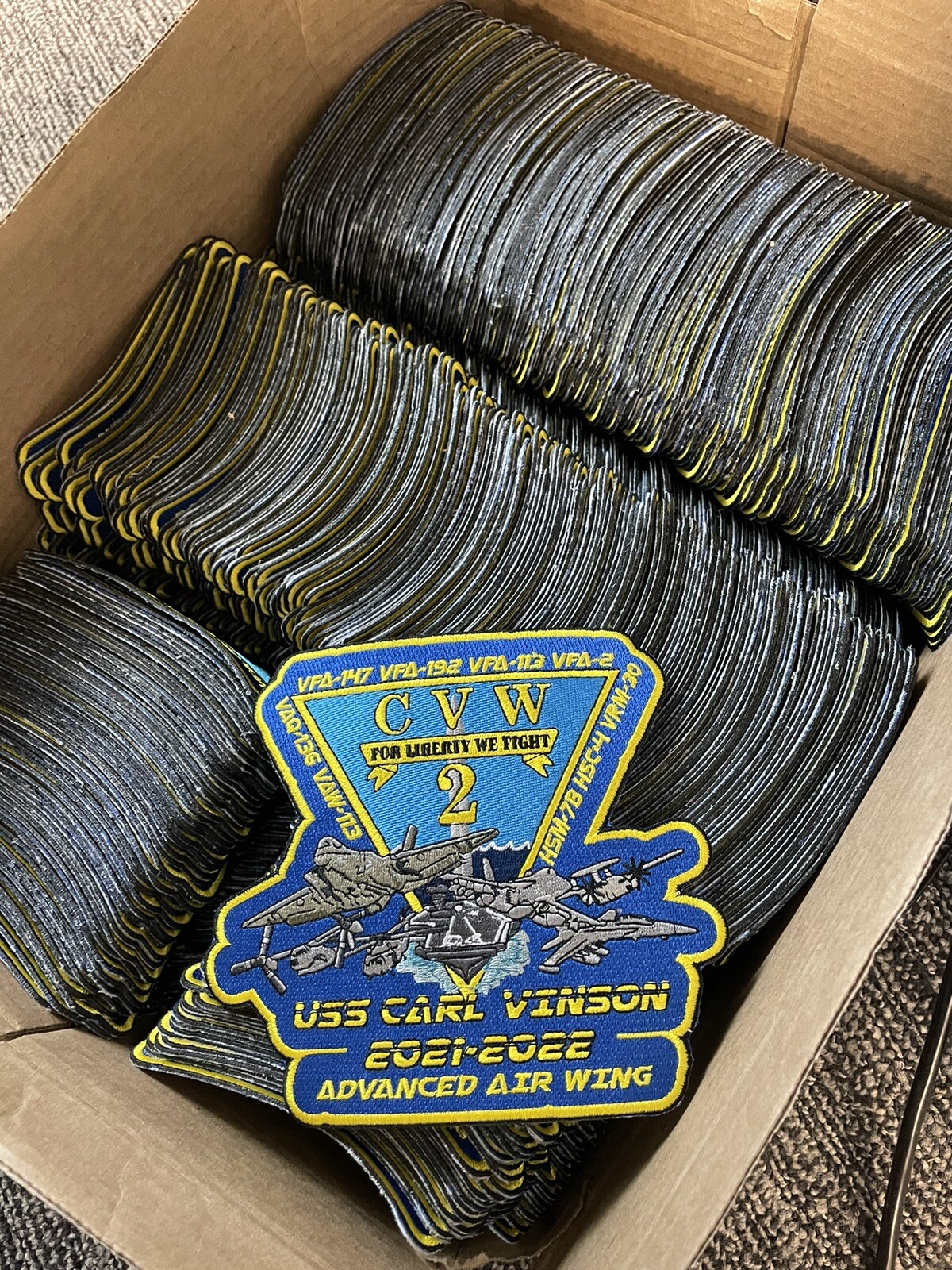 USS Carl Vinson F-35C First Cruise Patch | eBay