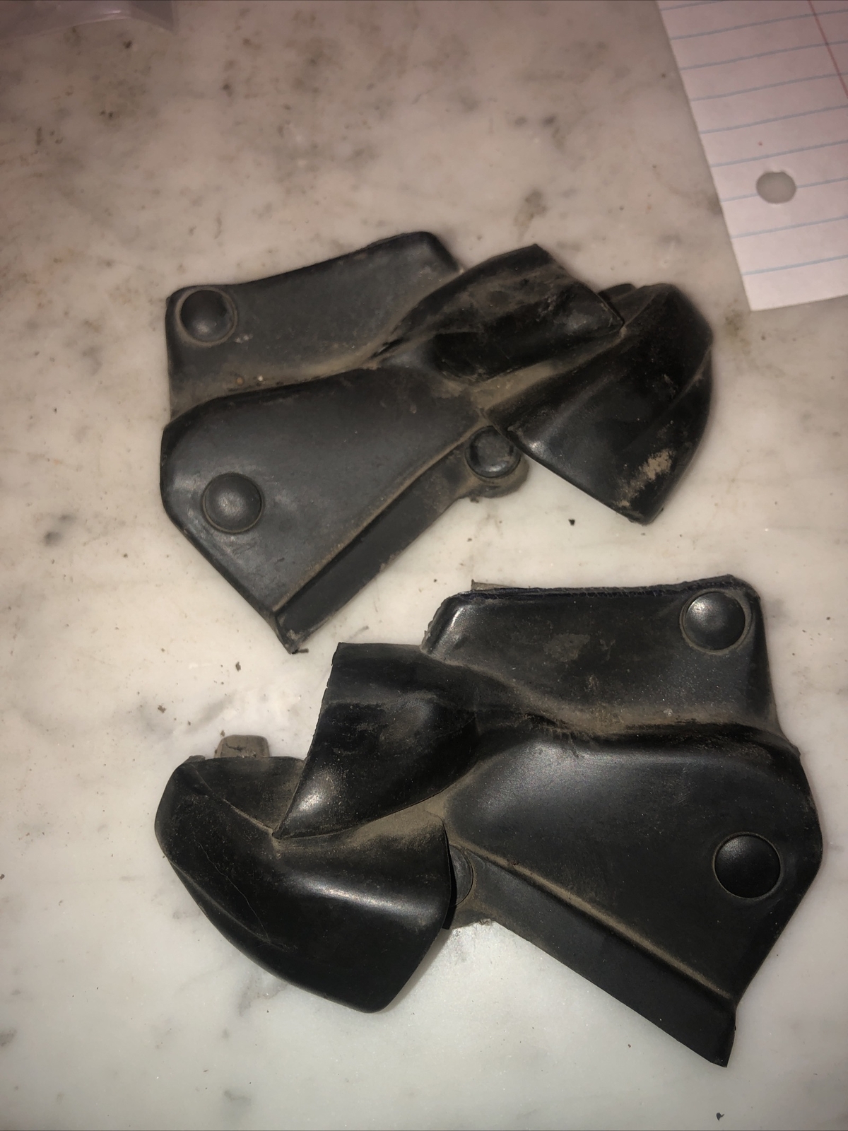 1995-1999 mitsubishi eclipse rear quarter panel spyder body edge piece ...