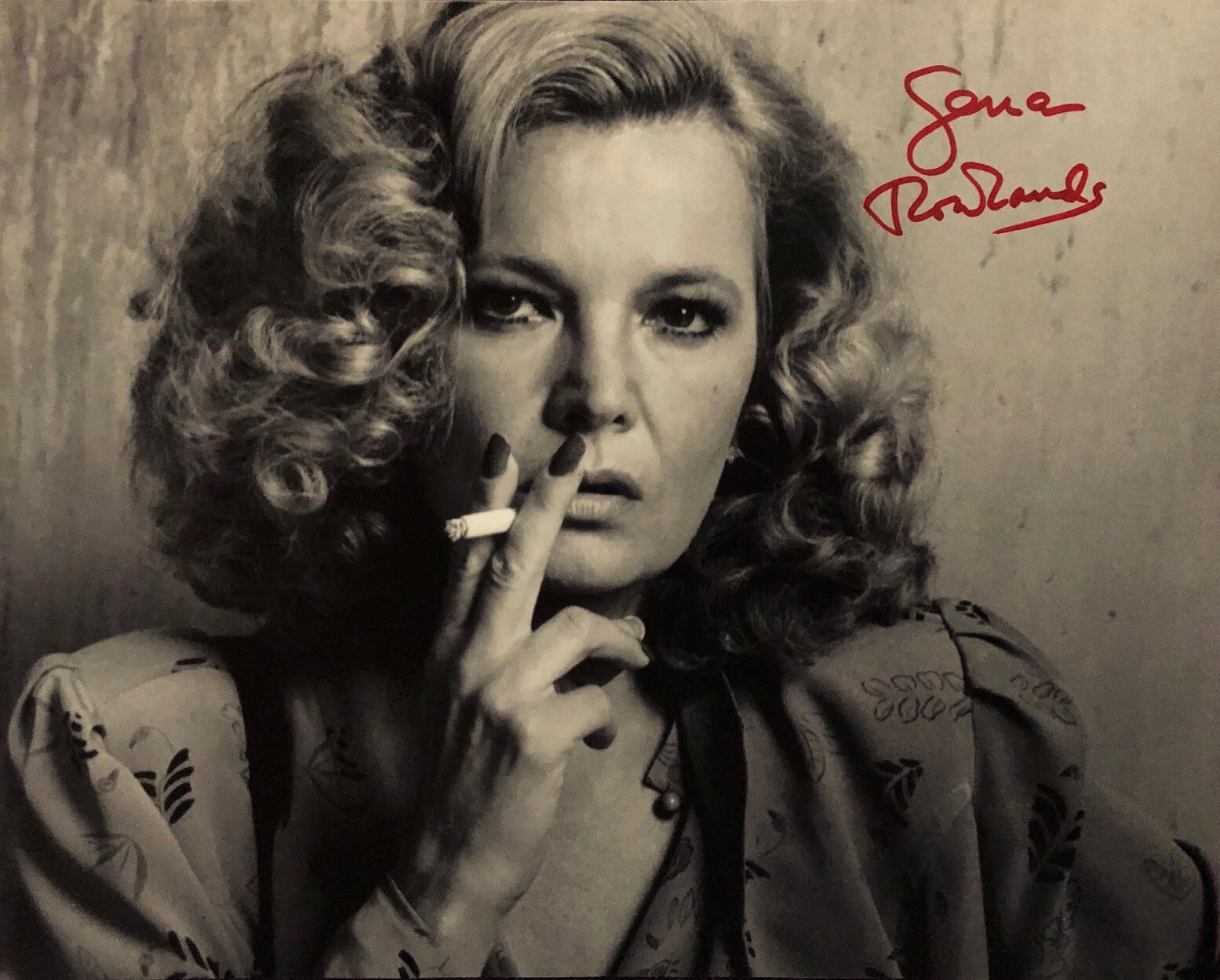 Gloria GENA ROWLANDS SIGNED 8x10 Photo | eBay
