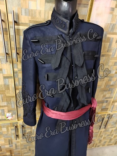 Napoleonic Dragoon Army Officer Frock Coat British Royal Guard Coat ...