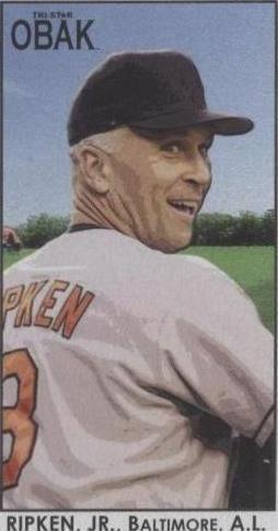 2010 TRISTAR Obak - T212 Mini Cal Ripken #12 Black /50 for sale online ...