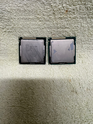 Lot of 2 Intel Core i3 2100 Dual-Core CPU (3M Cache, 3.10GHz, 2nd ...