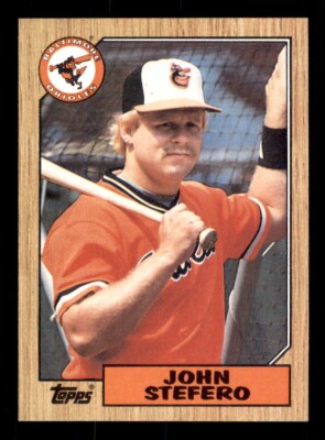 1987 Topps Baseball #563 John Stefero NM or better *ca1 | eBay