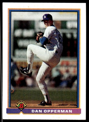 1991 Bowman #606 Dan Opperman Near Mint or Better | eBay