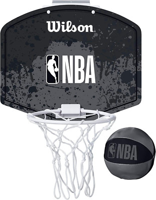 Wilson NBA Team Mini Hoop, NBA, Blue, Grey | eBay