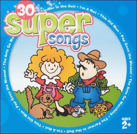 Countdown Kids : 30 Super Songs (for ages 2+) CD DISC ONLY #L110 ...