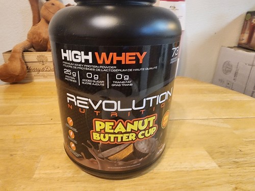 High Way Revolution Nurtriction Peanut Butter Cup Protein 73 Servings ...