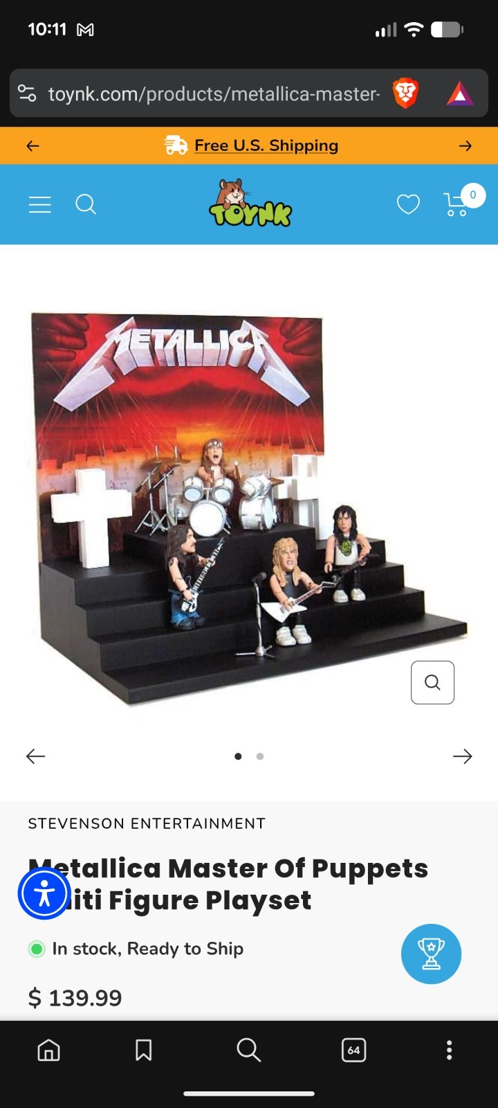 Metallica Lego Master Of Puppets Stage - No Box | eBay UK
