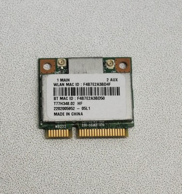CTJ7G Dell Lan Wireless Mini Wlan Card "GRADE A" | eBay