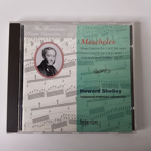 Moscheles Piano 2 3 Howard Shelley Tasmanian SO Piano Hyperion ...