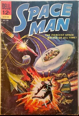 Space Man #7 [1964] Dell | Amazing George Wilson Cover Art! | eBay