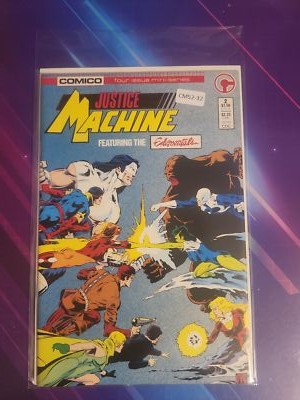 JUSTICE MACHINE FEATURING THE ELEMENTALS #2 MINI HIGH GRADE COMICO ...
