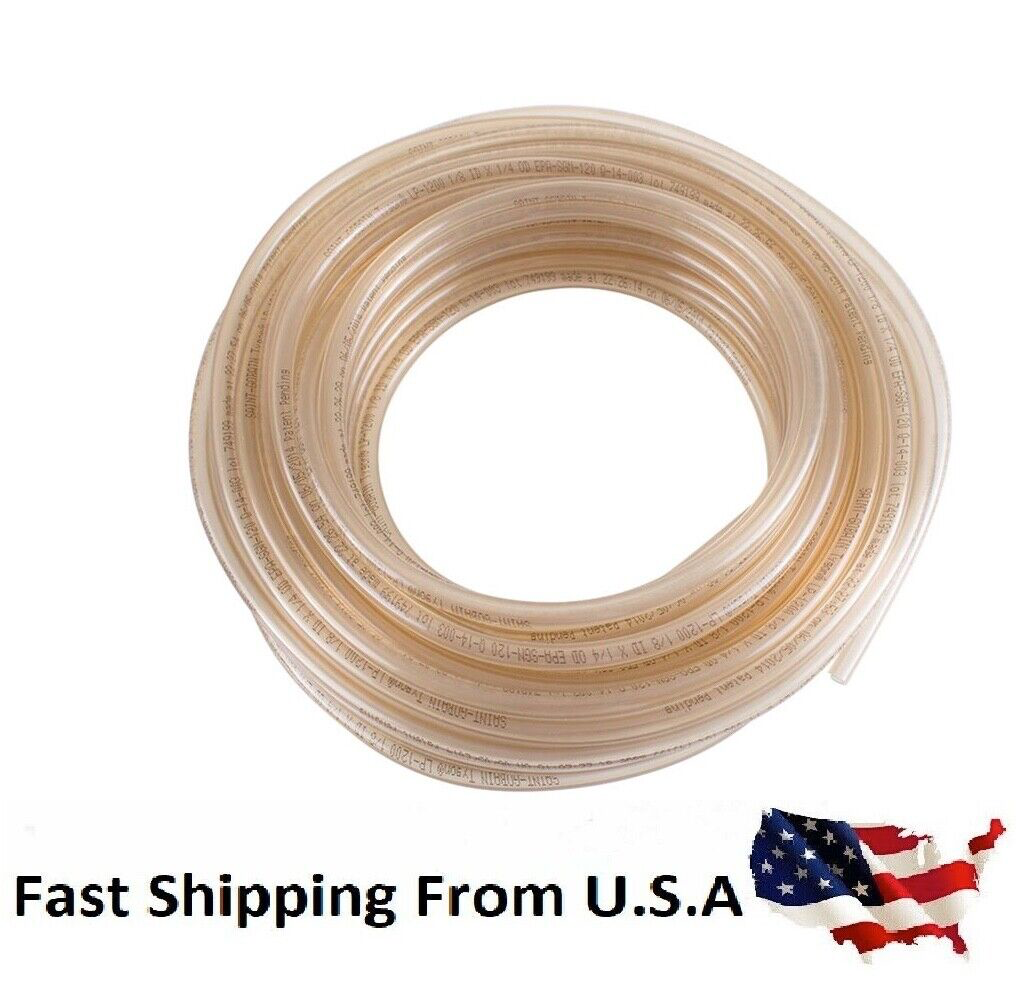 50' feet Stens 115-712 Tygon Low Permeation Fuel Line fits 3/16" ID x 5 ...