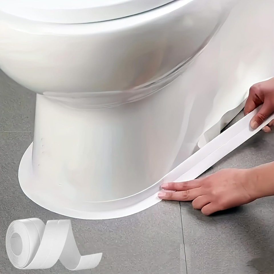 Caulk Tape, Toilet Caulk Strip, Toilet Sealer Around Toilet Base, Caulk ...