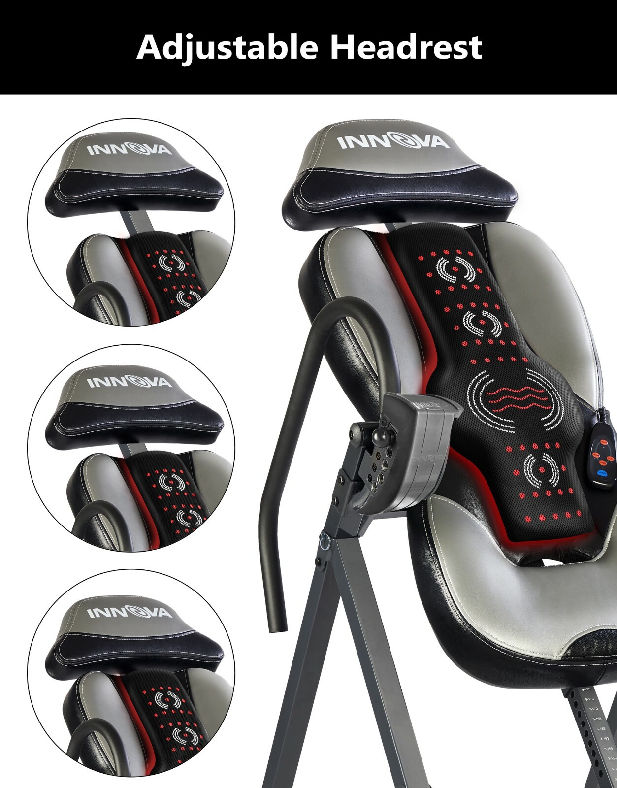 Innova ITM5900 Advanced Heat and Massage Inversion Therapy Table for ...