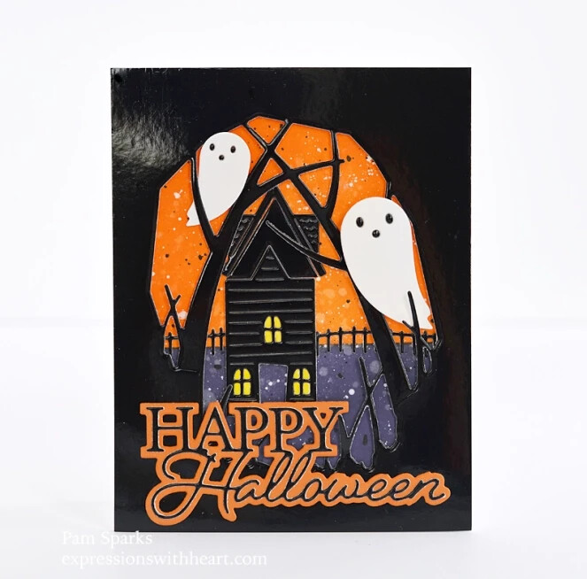 Memory Box Ghosts in the Forest Craft Die | eBay