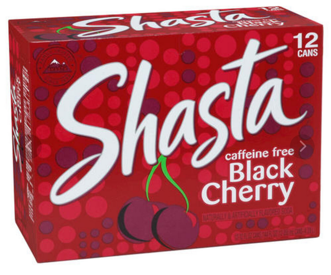 Shasta Black Cherry Soda, 12 Fl Oz (pack of 12) Classic flavor | eBay