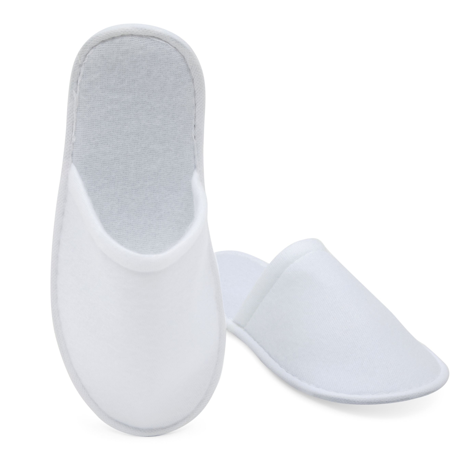 24 Pairs Disposable House Slippers for Guests, Bulk Pack US Men Size 10 ...