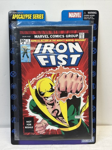 Iron Fist 8 Toy Biz Reprint Variant Comic File Card Apocalypse Baf 2005 ...