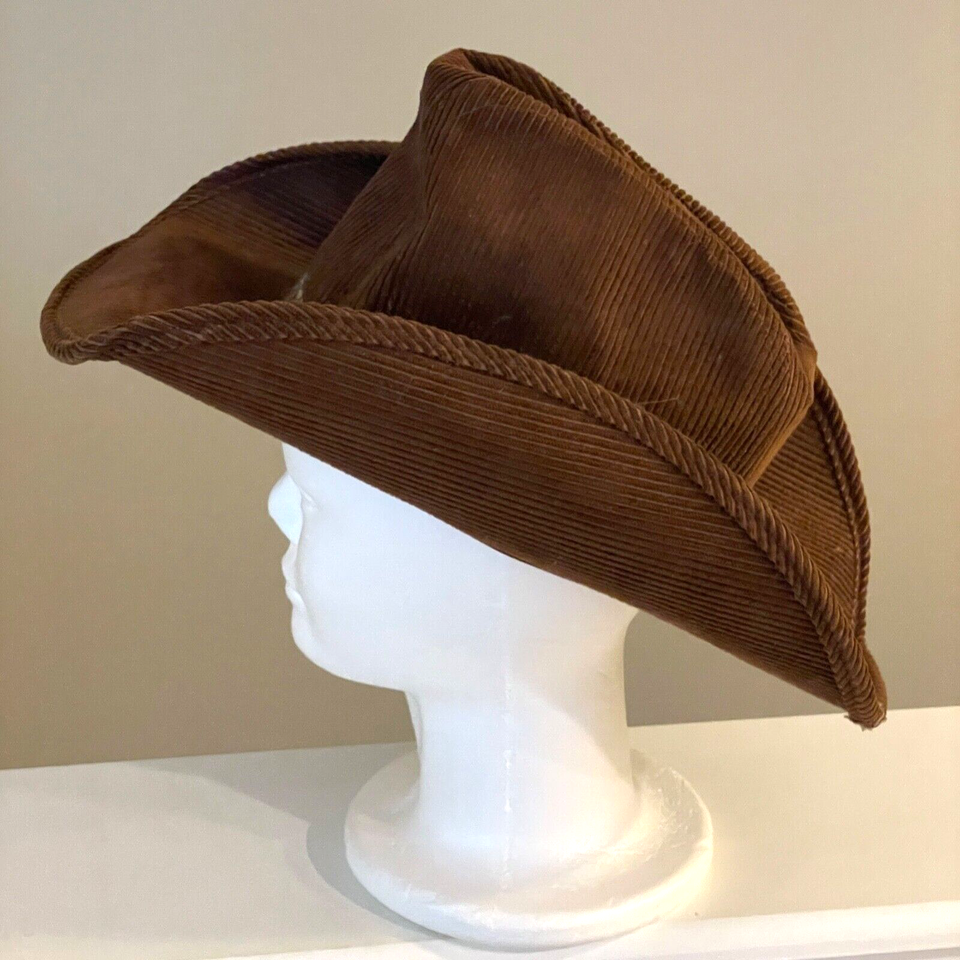 Vintage 70s Cowboy Hat United Hatters Cap & Millinery Works Brown ...