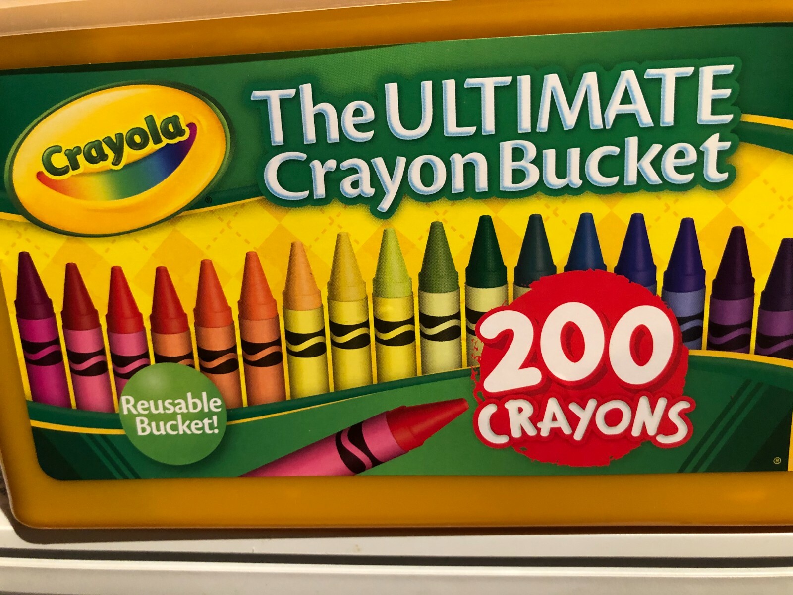 Crayola Ultimate Crayon Bucket 200 Crayons C7118 for sale online | eBay