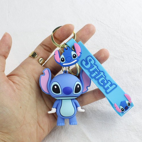 Cartoon Lovely Stitch Keychain pendant car key chain Keychain Ornament ...