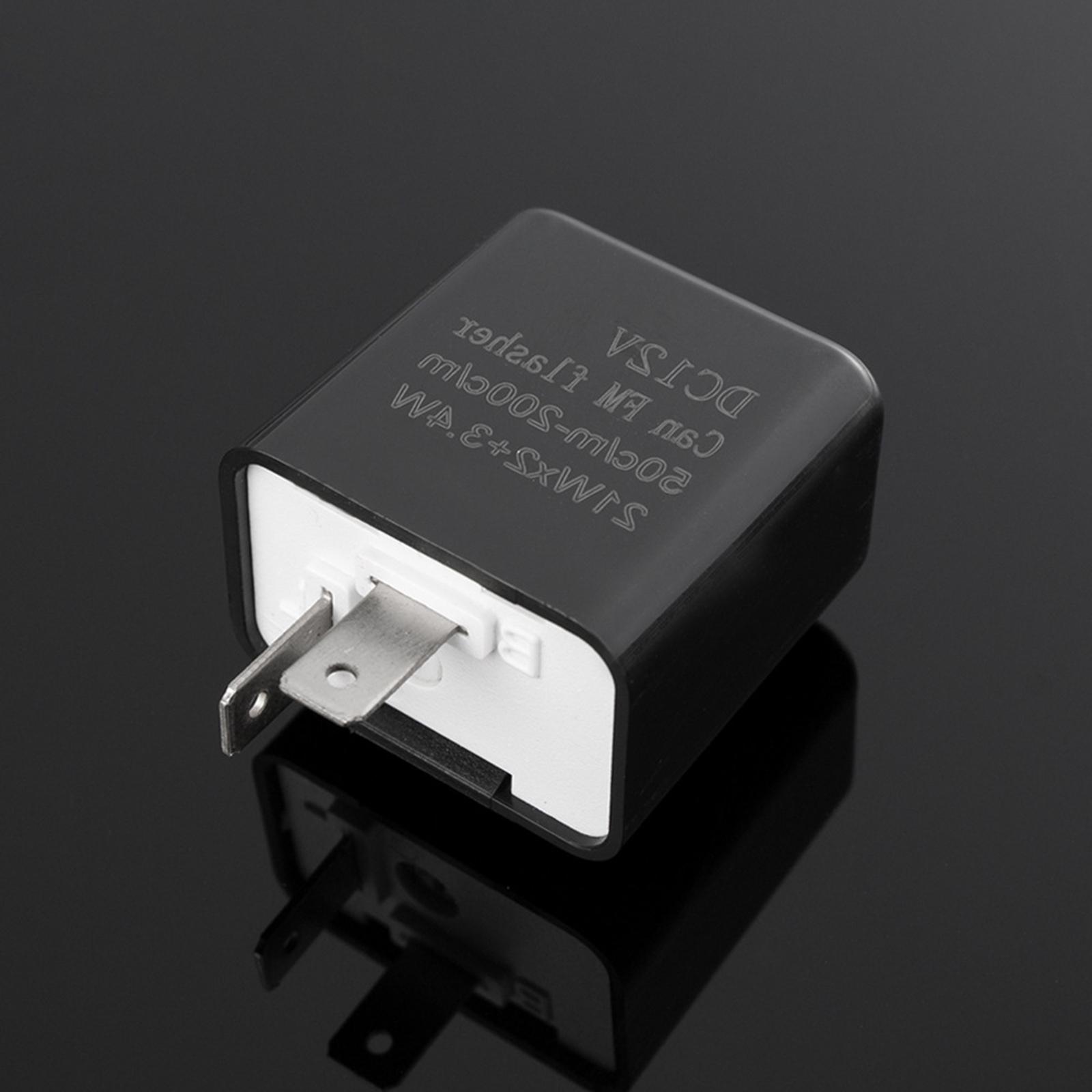 Universal Blinker Flasher Relay 2 Pin Adjustable Motorcycle Brake Light ...