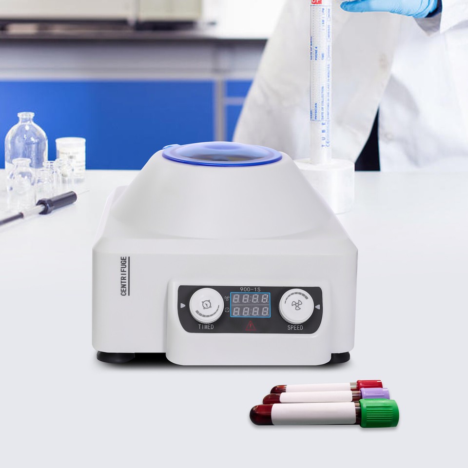 Lab Benchtop Serum Plasma Centrifuge Machine 4000rpm 6x15ml Tube ...