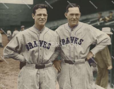 EF542 George Sisler- Rogers Hornsby Boston 8x10 11x14 16x20 Colorized ...