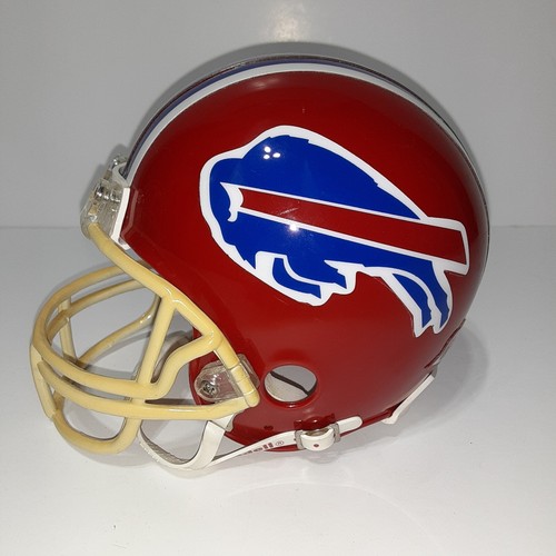 Buffalo Bills NFL Mini Football Helmet Riddell Red 3-5/8 Vintage | eBay