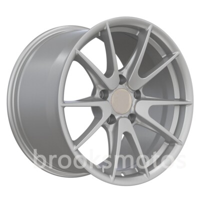 18" HYPER SILVER MK2 STYLE FORGED WHEELS RIMS FIT PORSCHE 911 996 18X8 ...