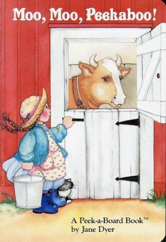 Moo, Moo, Peekaboo; Peek-a-Board Books - 9780394878836, board book ...