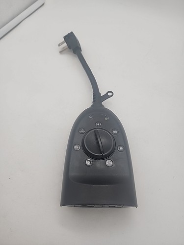 Intertek Electrical Power Two Outlet YLT-32 Timer Raintight 125VAC 60Hz ...