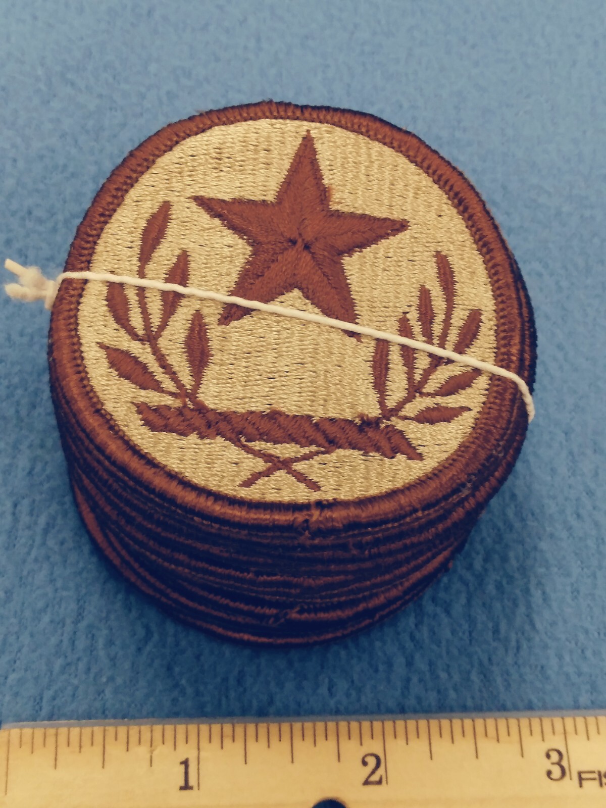 BUNDLE OF 20 - DESERT TAN ARMY TEXAS NATIONAL GUARD PATCHES - NEW | eBay