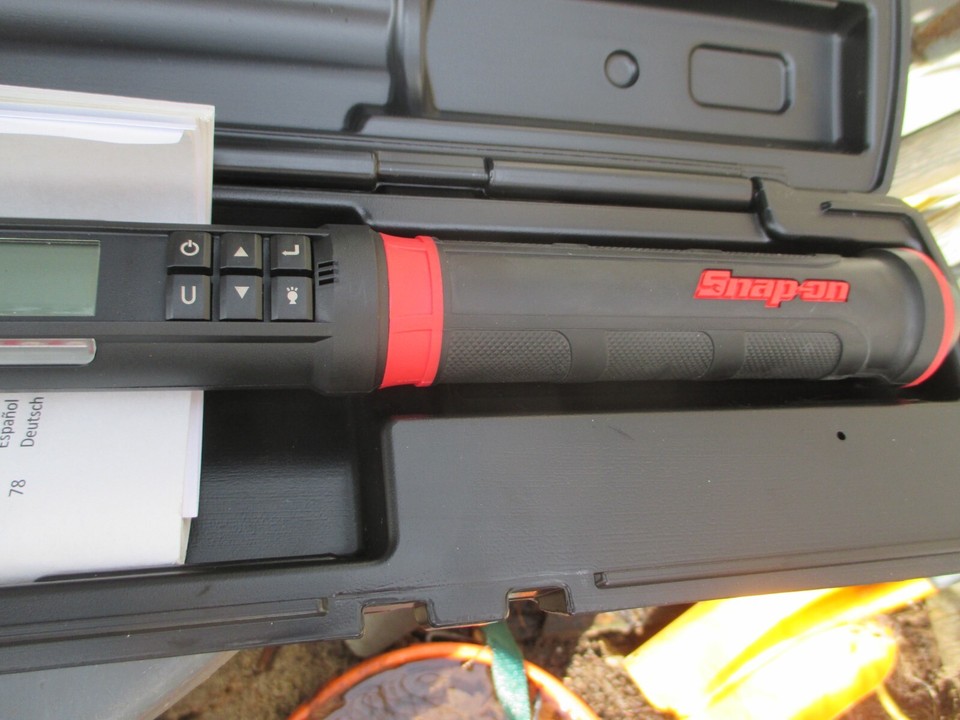 Snap-on ATECH3FR300B 1/2" Drive TechAngle® Electronic Torque Wrench 15 ...