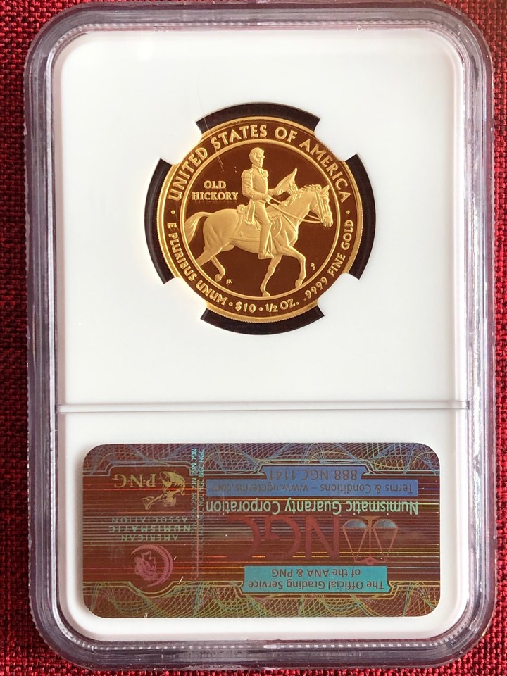 2008 W $10 GOLD COIN JACKSON’S LIBERTY FIRST SPOUSE SERIES NGC PF70 | eBay